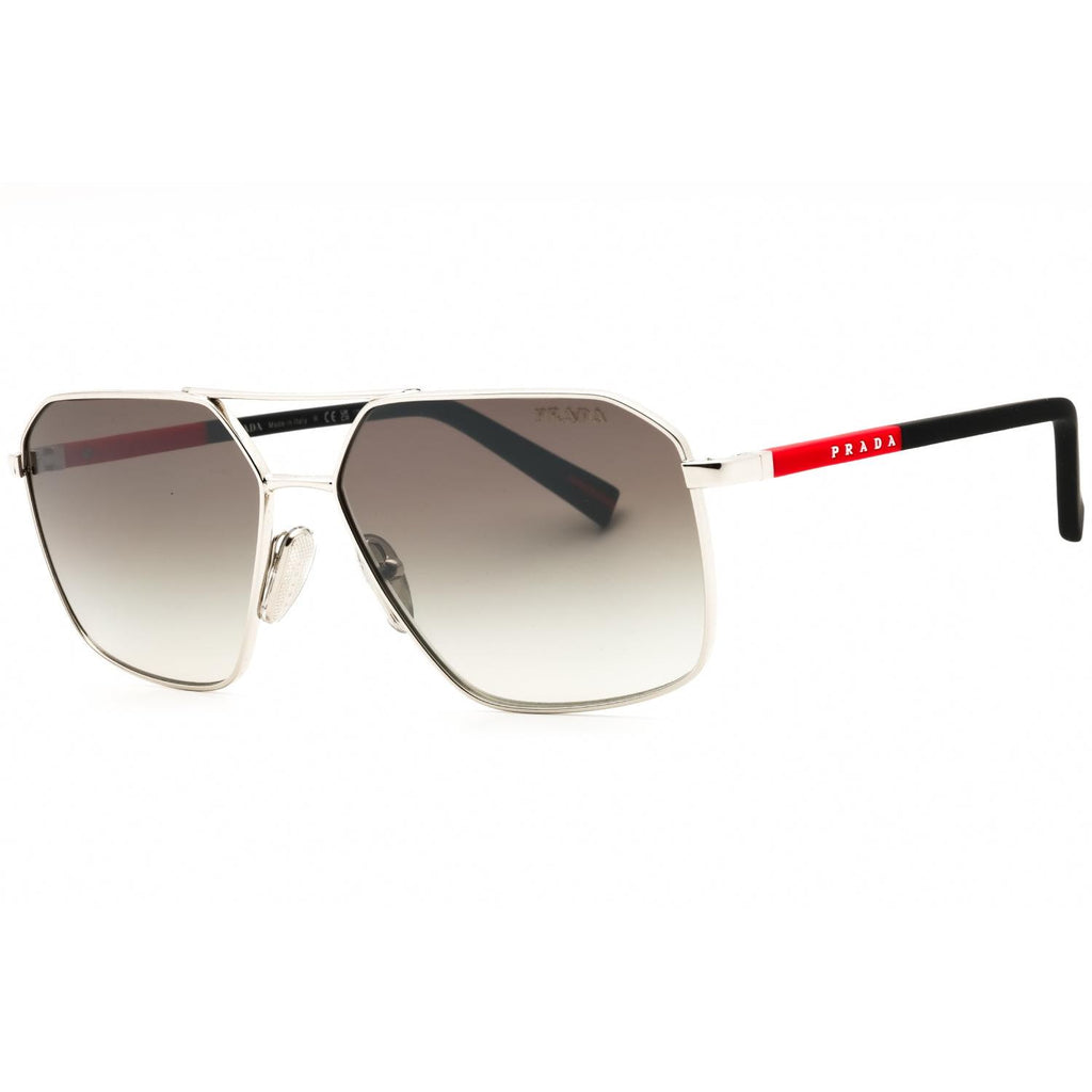 Prada 0PS A50S Metal Rectangular Men's Sunglasses – AmbrogioShoes